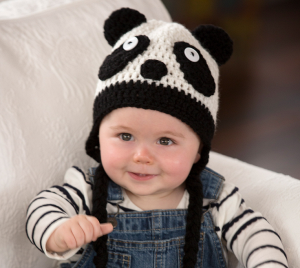 Topi Bergaya Panda - Desain id