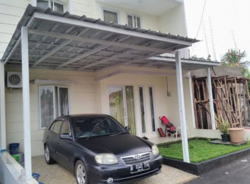 Kanopi Atap Baja Ringan Minimalis Desain Id
