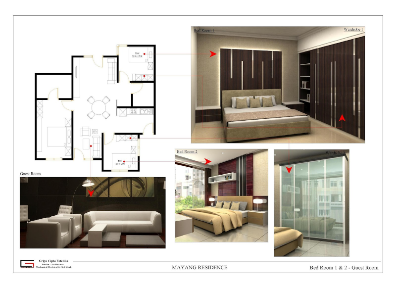 Desain Interior Rumah Type 36 Terpopuler - Desain id Desain Interior Rumah Type 36 Terpopuler - Desain id