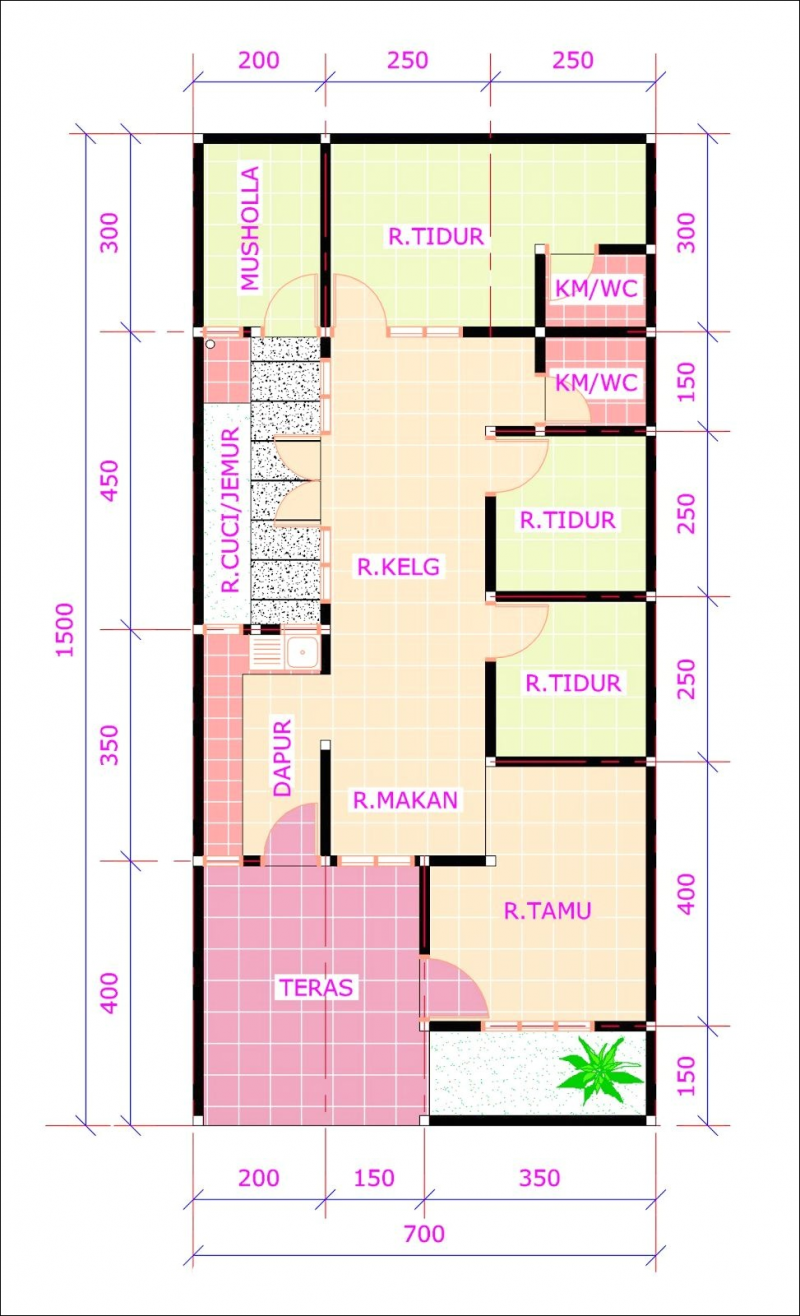 30 Inspirasi Desain Rumah 6x9 Meter Yang Minimalis - Desain id 30 Inspirasi Desain Rumah 6x9 Meter Yang Minimalis - Desain id