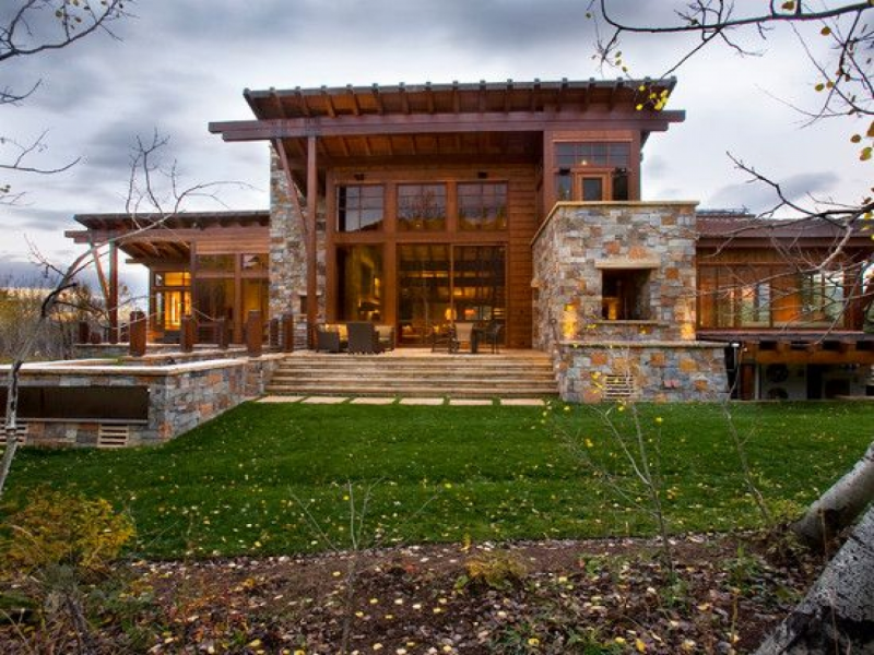 Desain Rumah Cantik Dengan Batu Alam - Desain id Desain Rumah Cantik Dengan Batu Alam - Desain id