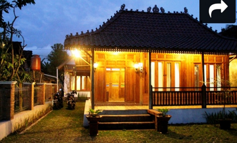 Desain Rumah Jawa Limasan Yang Menggunakan Konsep Modern Dan...