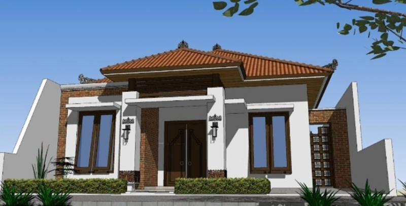Desain Rumah Limasan Di Perumahan 1 - Desain id