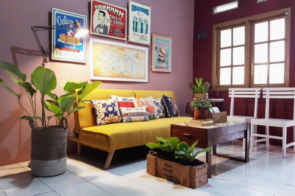 Desain Interior Rumah Vintage 3 - Desain id