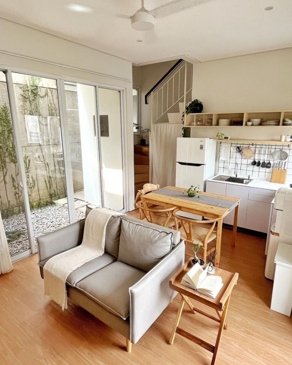 30 Inspirasi Desain Ruang Keluarga Yang Menyatu Dengan Dapur