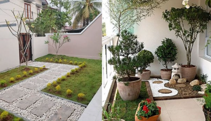 25 Inspirasi Desain Halaman Depan Rumah Kecil - Desain id