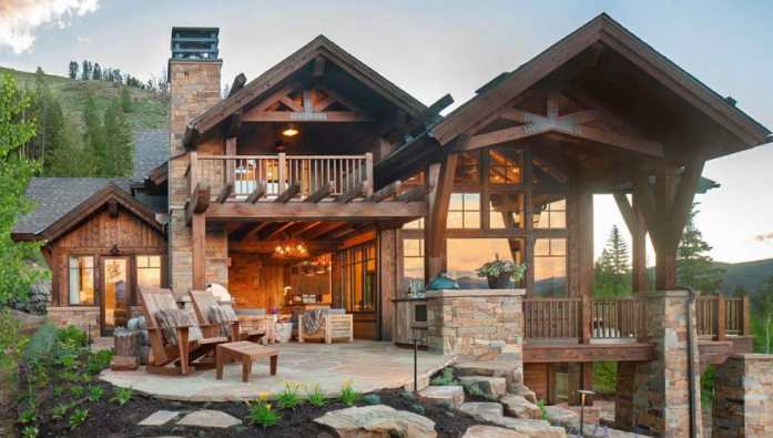 25 Inspirasi Desain Rumah gaya Rustic - Desain id