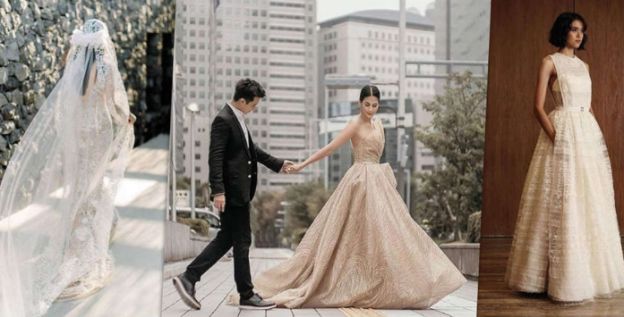 25 Inspirasi Desain Gaun Pernikahan Mewah dan Eksentrik - Desain id